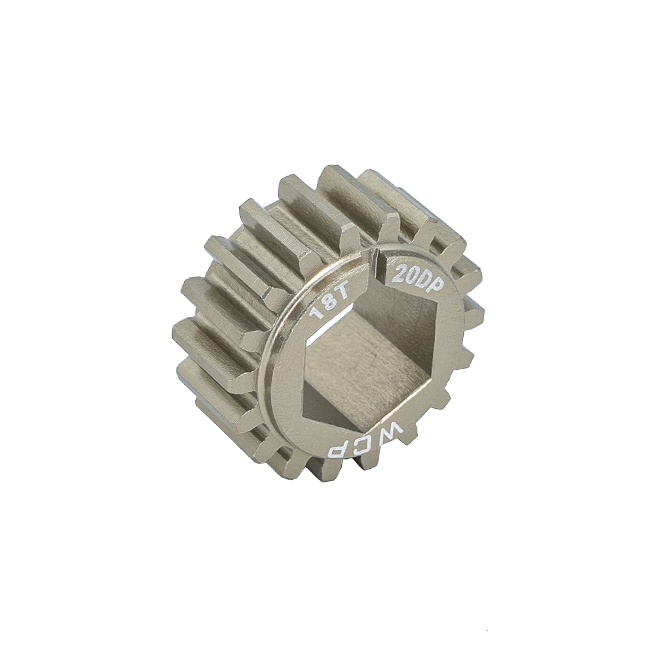 WCP ½″ Hex Bore Aluminum Spur Gear (20 DP) – FRC & Mobile Robotics Gea ...